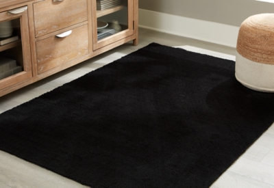 Click here for Annaben 5 x 7 Washable Rug  Black prices