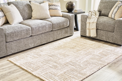 Click here for Adanmund 5 x 7 Rug  Beige/Caramel prices