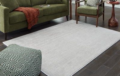 Click here for Eduring 5 x 7 Rug  Ivory/Taupe prices