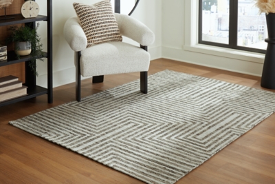 Click here for Jossen 5 x 7 Rug  Ivory/Gray prices