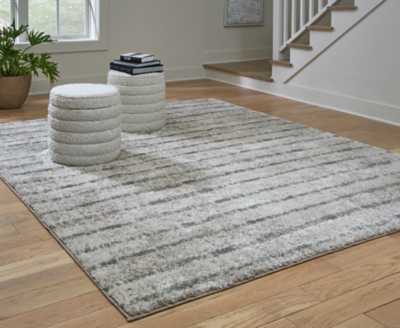 Click here for Laddway 8 x 10 Rug  Cream/Green prices