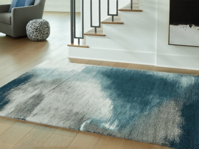 Click here for Brentward 8 x 10 Rug  Blue/Gray/Ivory prices