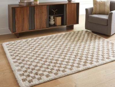 Click here for Karamen Medium Rug  Taupe/Ivory prices