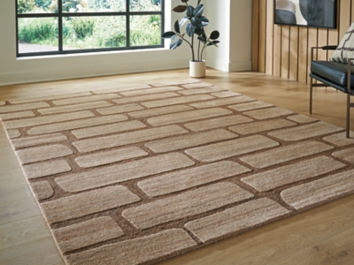 Click here for Orest Large Rug  Brown prices