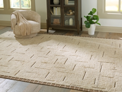 Click here for Clayman Extra Large Rug  Beige/Brown prices