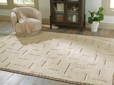 Click here for Clayman Large Rug  Beige/Brown prices