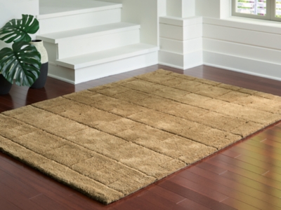 Click here for Luzmont Medium Rug  Golden Brown prices