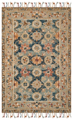 Click here for Safavieh Aspen Collection 3 x 5 Area Rug  Navy/Gra... prices