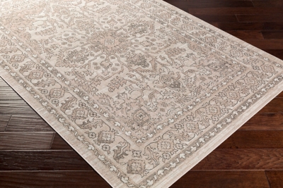 Click here for Livabliss Rafetus 53 x 74 Area Rug  Charcoal/Camel... prices