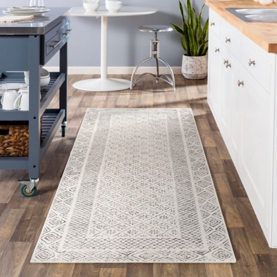 Click here for Livabliss Bahar 2 x 211 Doormat  Charcoal prices