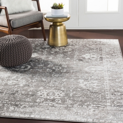 Click here for Surya Monte Carlo 53 x 73 Area Rug  Ash Gray prices