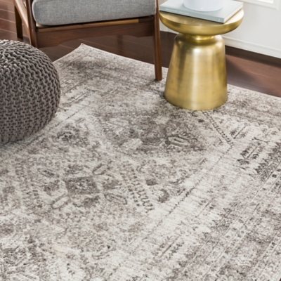 Click here for Livabliss Monte Carlo 53 x 53 Square Area Rug  Gra... prices