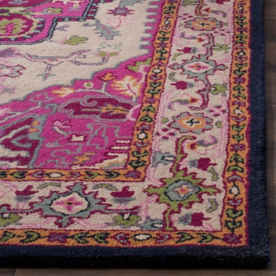 Click here for Safavieh Bellagio 6 X 9 Area Rug  Ivory/Pink prices