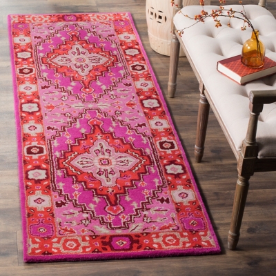 Click here for Safavieh Bellagio 23 X 7 Runner  Red/Pink prices