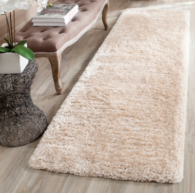 Click here for Safavieh South Beach Shag 23 x 6 Runner  Tan prices
