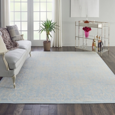 Click here for Nourison Nourison Jubilant 710 x 910 Ivory/Light B... prices