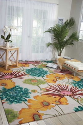 Click here for Nourison Fantasy 36 x 56 Contemporary Indoor Rug... prices