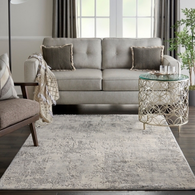 Click here for Nourison And Gray 4x6 Abstract Area Rug prices
