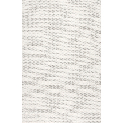 NuLoom Hand Woven Chunky Cable 6' x 9' Area Rug | Ashley