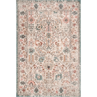 NuLoom Lenore Vintage Floral Area Rug | Ashley