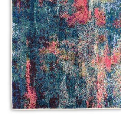 Nourison Celestial Blue Multicolor 7'x10' Rug | Ashley Furniture HomeStore