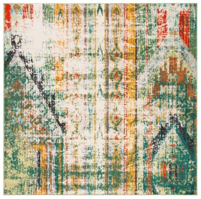 Click here for Safavieh Madison 5 x 5 Square Area Rug  Green prices