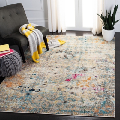 Click here for Safavieh Madison 5-3 x 7-6 Area Rug  Gray/Gold prices