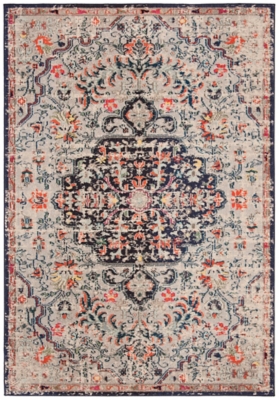 Click here for Safavieh Madison 5-3 x 7-6 Area Rug  Beige/Black prices