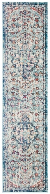 Click here for Safavieh Madison 2-2 x 20 Runner  Navy/Light Blue prices