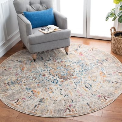 Click here for Safavieh Madison 6-7 x 6-7 Round Area Rug  Gold/Gr... prices
