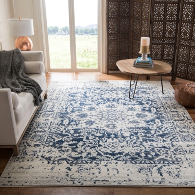 Click here for Safavieh Madison 8 x 10 Area Rug  Cream/Navy prices