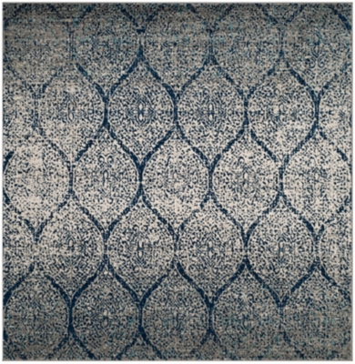 Click here for Safavieh Madison 6-7 x 6-7 Square Area Rug  Navy/S... prices
