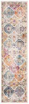 Click here for Safavieh Madison 2-3 x 22 Runner  Cream/Multi prices