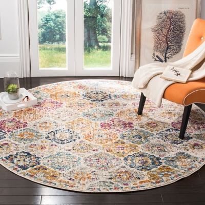 Click here for Safavieh Madison 6-7 x 6-7 Round Area Rug  Cream/M... prices