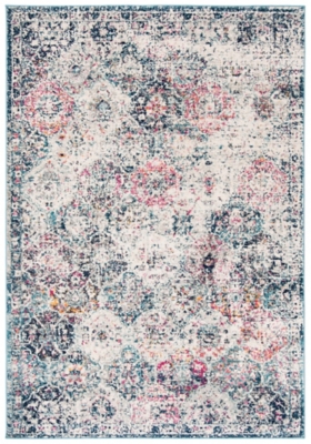 Click here for Safavieh Madison Franya 6-7 x 9-2 Area Rug  Navy/T... prices