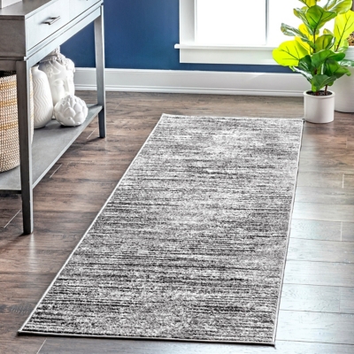 Click here for Nuloom Fading Stripes 2 6 x 8 Runner Rug  Gray prices
