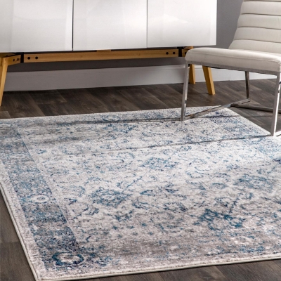 Click here for Nuloom Vintage Anaelle 8 x 10 Area Rug  Blue prices