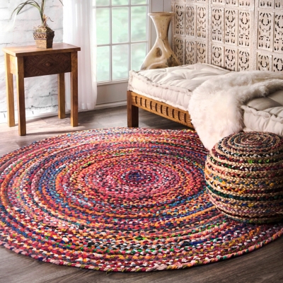 Click here for Nuloom Tammara Bohemian Hand Braided Area Rug  Mul... prices