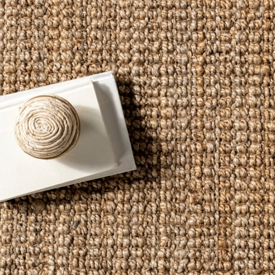 Nuloom Daniela Farmhouse Chunky Jute Area Rug | Ashley