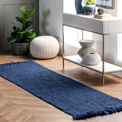 Click here for Nuloom Daniela Farmhouse Chunky Jute Area Rug  Nav... prices