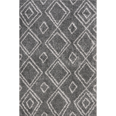 Nuloom Iola Geometric Shag Area Rug | Ashley