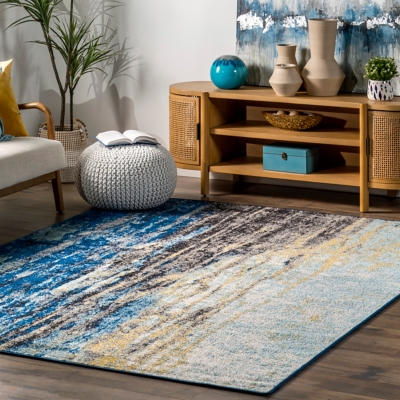 Click here for Nuloom Katharina Abstract Motif Area Rug  Blue prices
