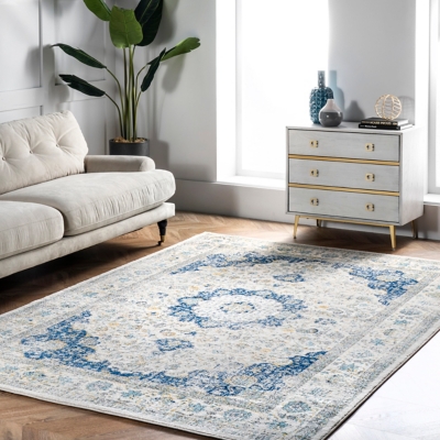 Click here for Nuloom Verona Vintage Persian Area Rug  Blue prices