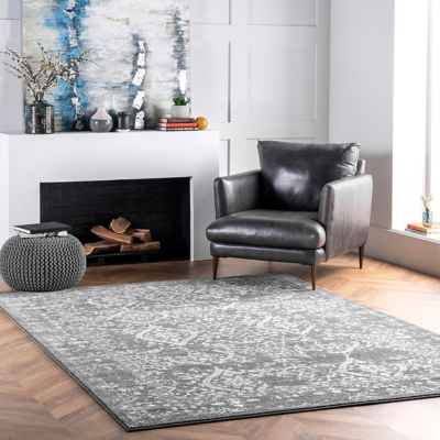 Click here for Nuloom Odell Faded Vintage Area Rug  Silver prices