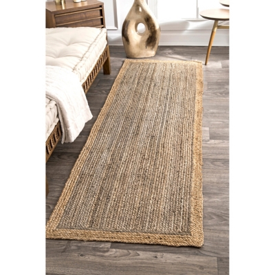 Click here for Hand Woven Eleonora 2 6 x 8 Runner Rug  Gray prices