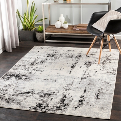 Click here for Livabliss Pisa 67 x 9 Area Rug  Black/Gray prices