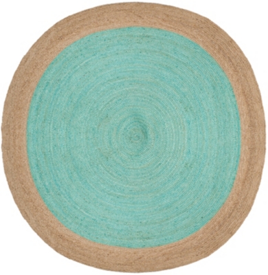 Click here for Safavieh Natural Fiber 7 x 7 Round Area Rug  Aqua/... prices