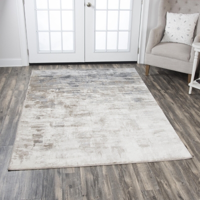 Click here for Encore Neutral 8 x 10 Power-Loomed Rug  Beige prices