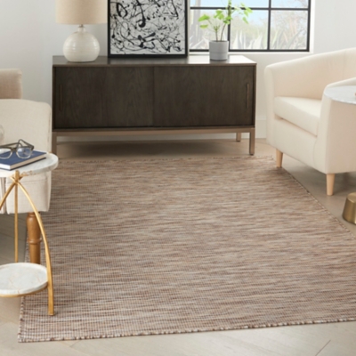 Click here for Nourison Positano 5 x 7 Beige Modern Indoor/Outdoo... prices