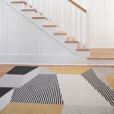 Click here for Balta Evelina Modern Geometric 6 7 x 9 Area Rug  G... prices